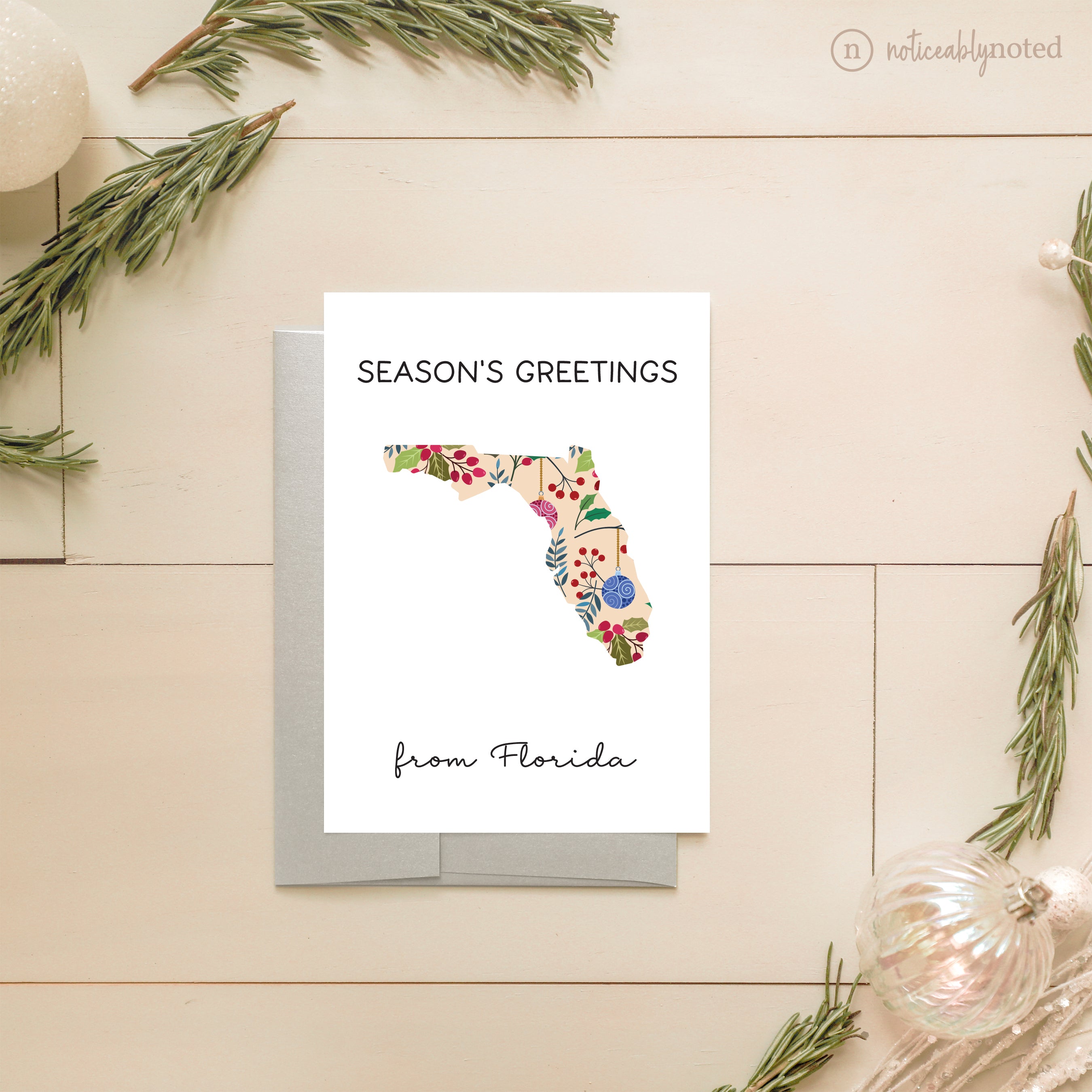Florida Holiday Cards – Noticeably Noted