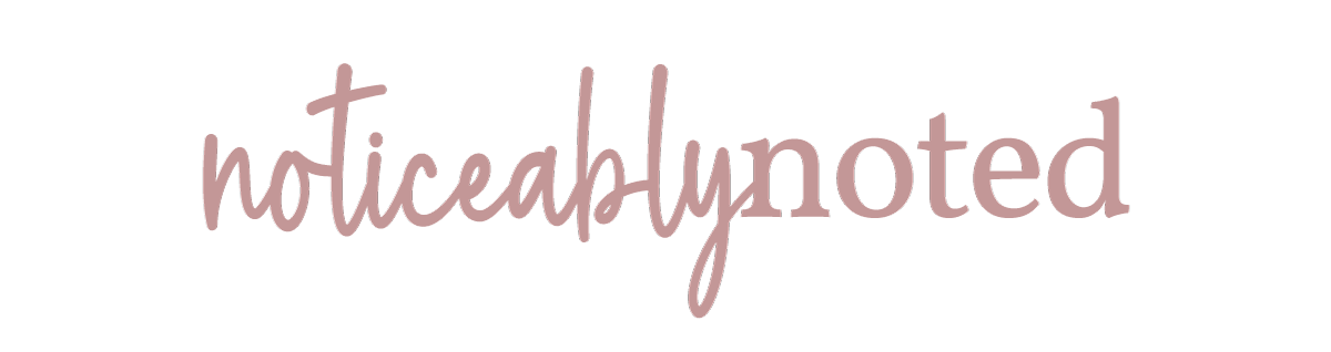 Noticeably Noted | Personalized Stationery, Note Cards & Notepads