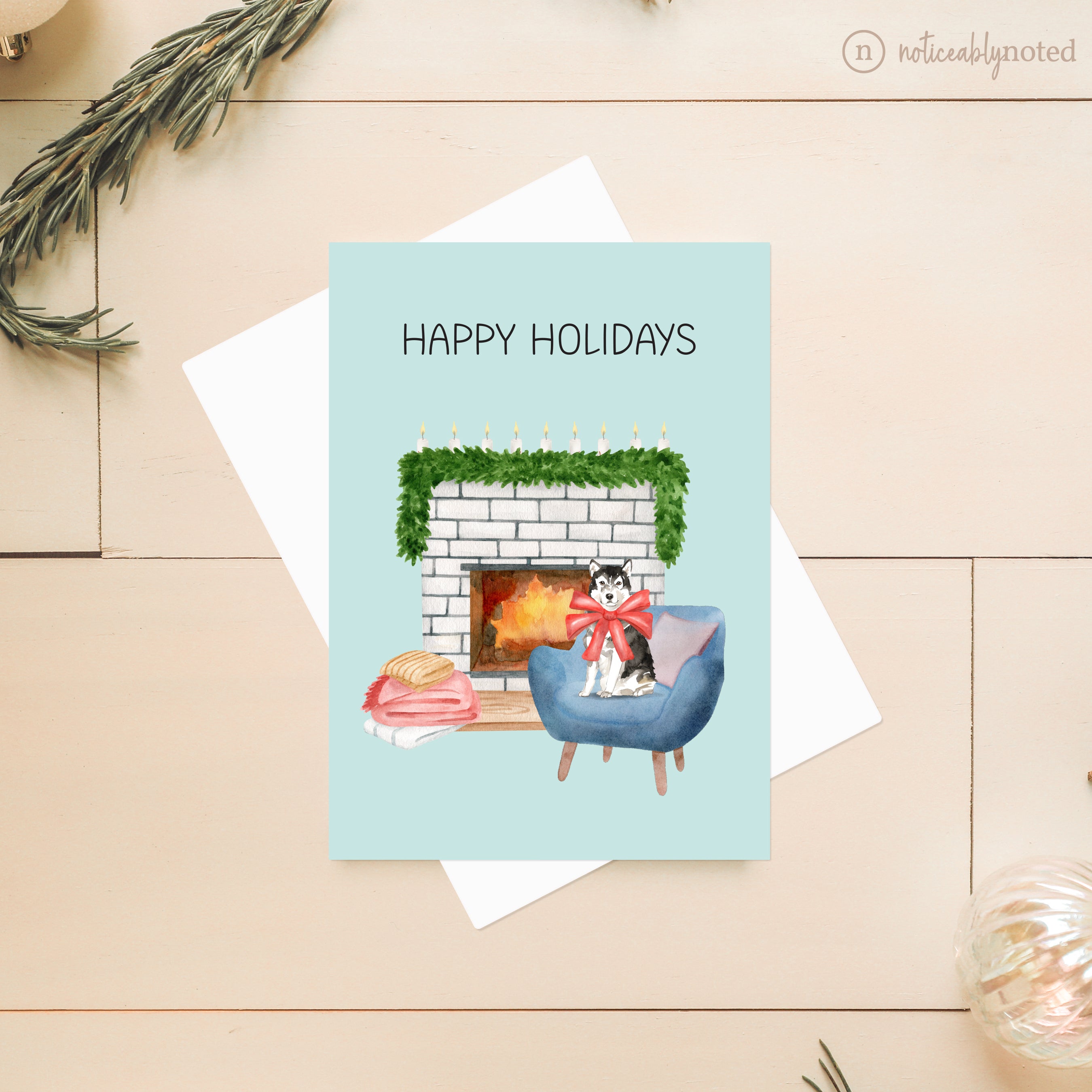 Malamute Christmas Cards – Noticeably Noted