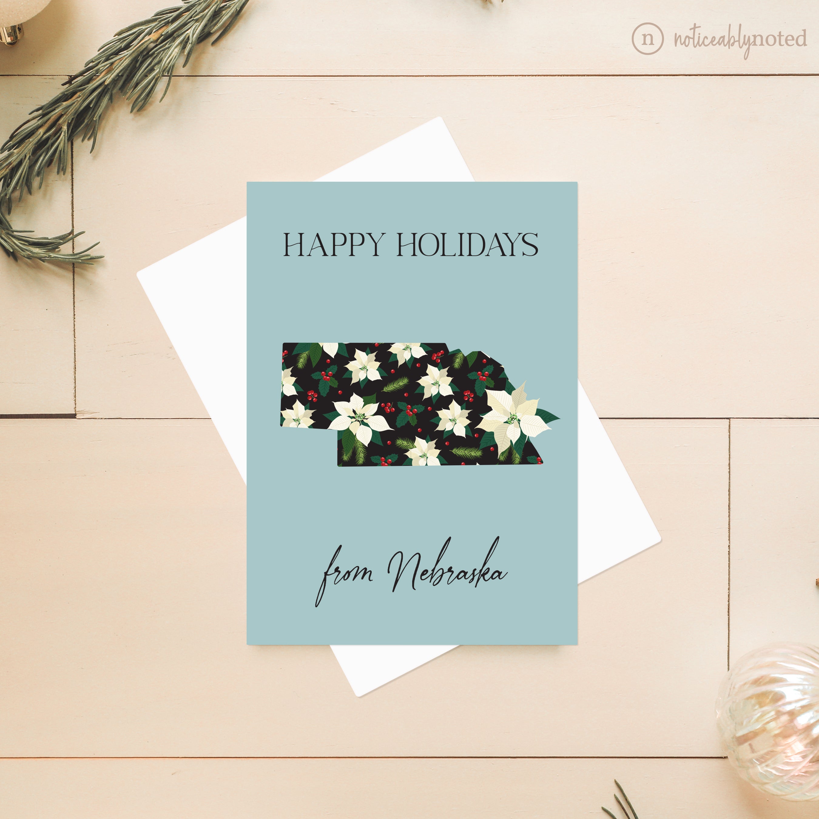 Nebraska Christmas Cards – Noticeably Noted