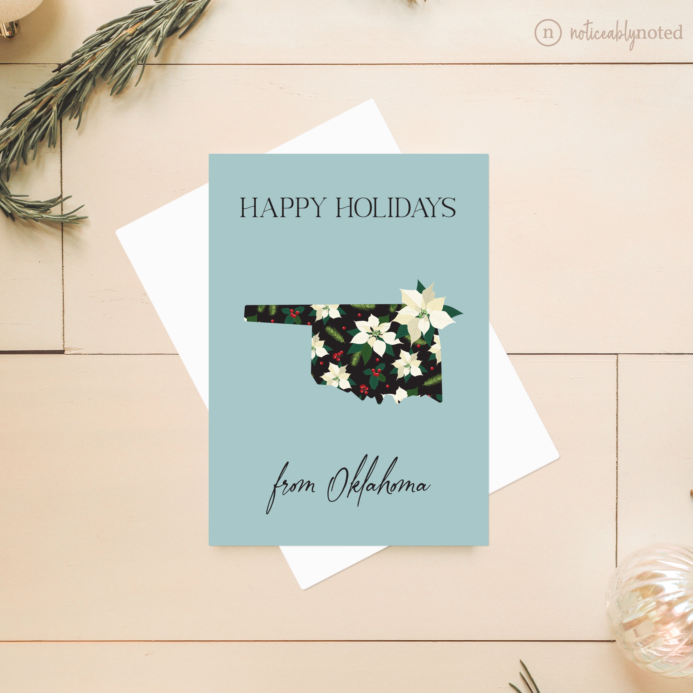 Oklahoma Christmas Cards – Noticeably Noted