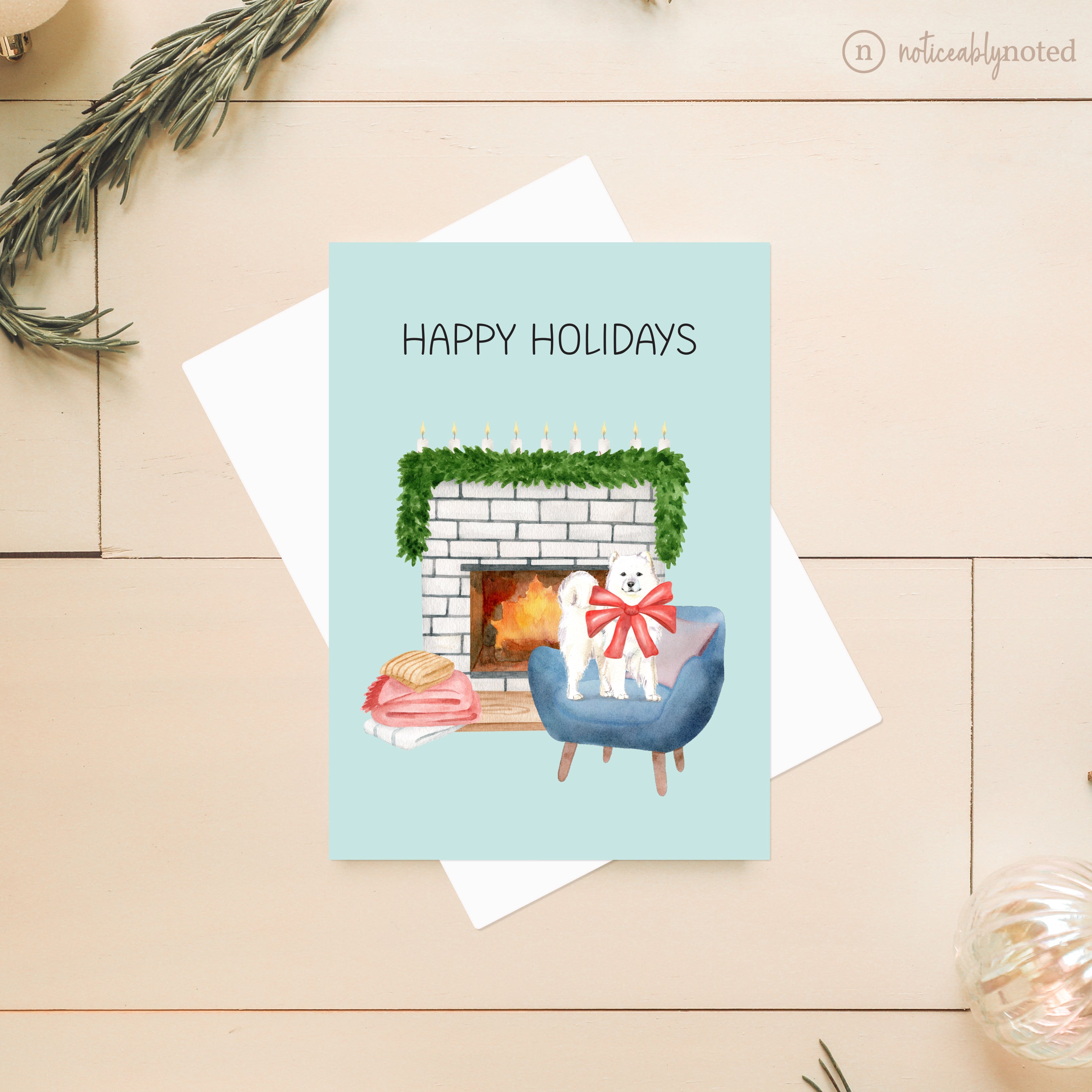 Samoyed Christmas Cards – Noticeably Noted