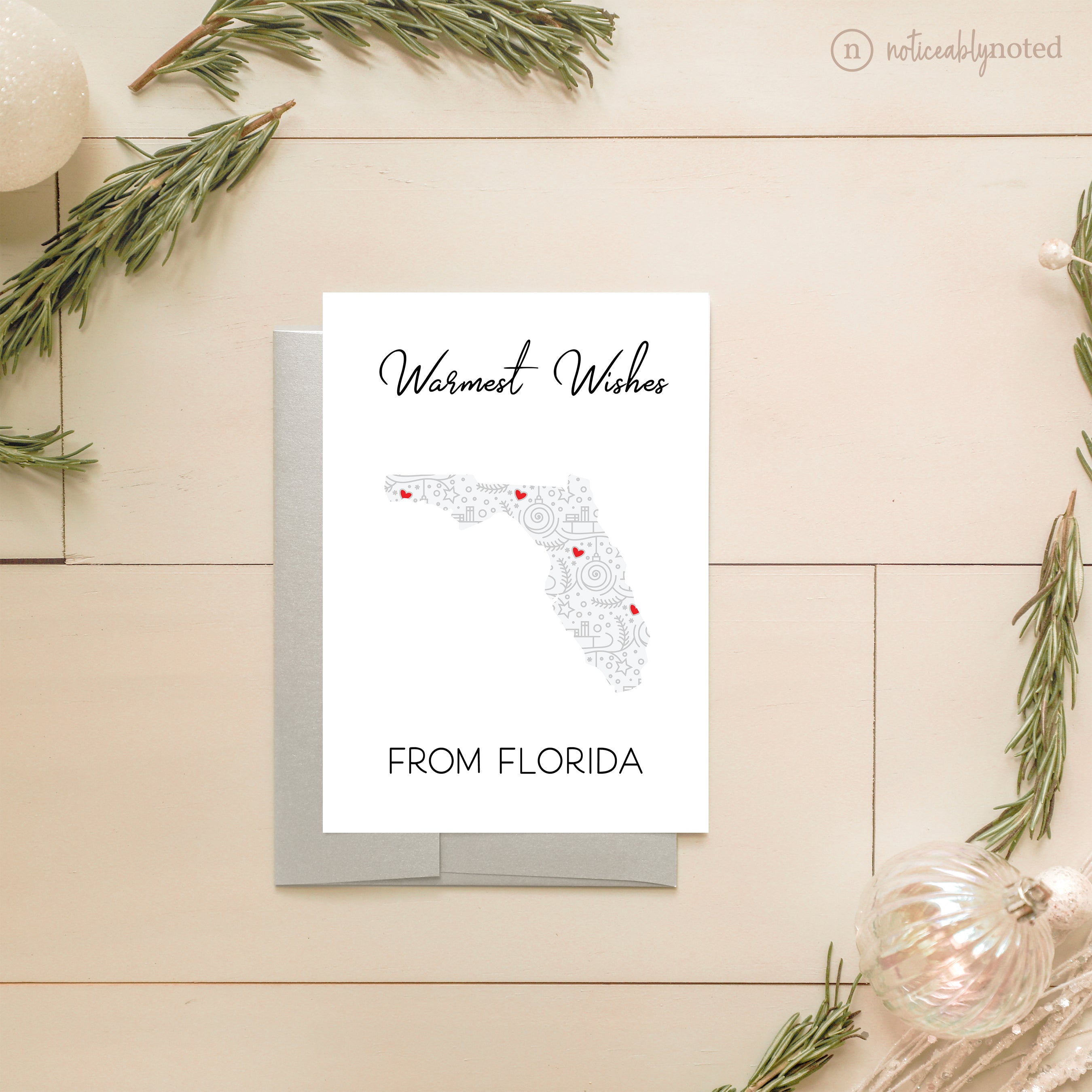 Florida Christmas Card – Noticeably Noted
